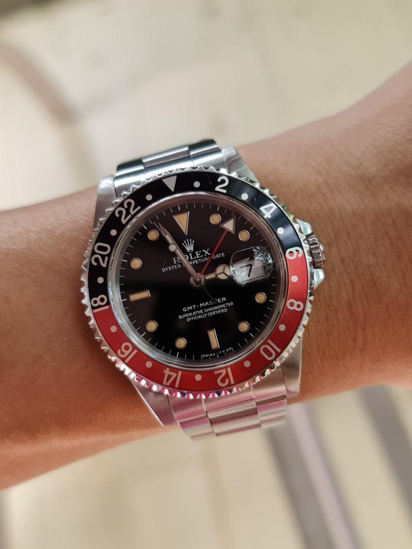 Rolex GMT Master Coke, Luxury, Watches on Carousell