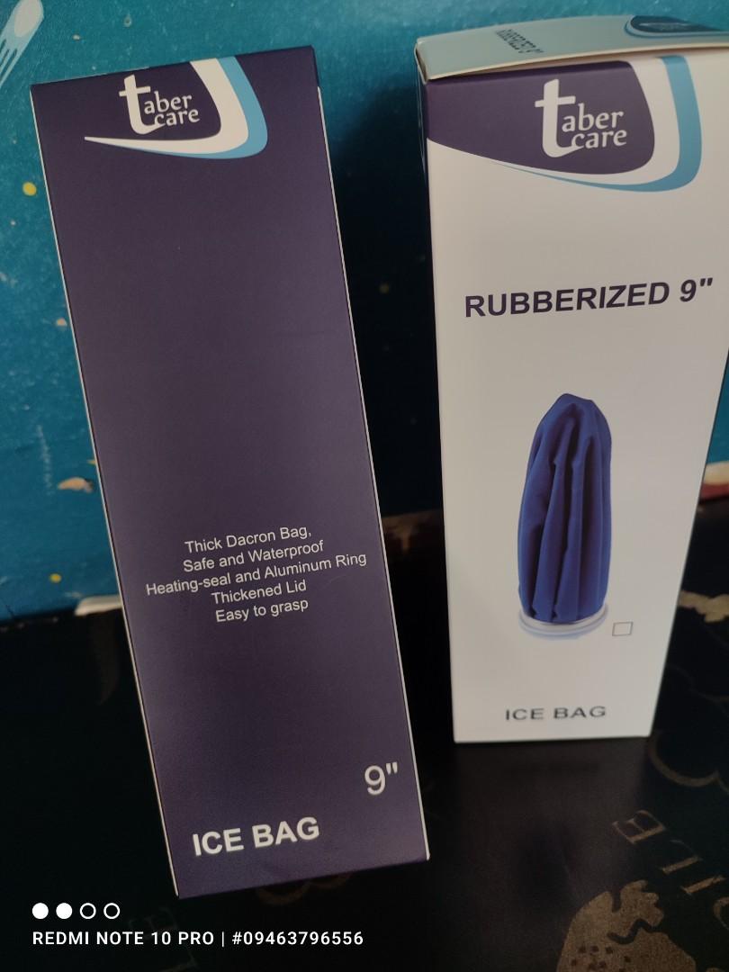 Rubberized Ice Bag 9" (Taber Care), Health & Nutrition, Medical ...