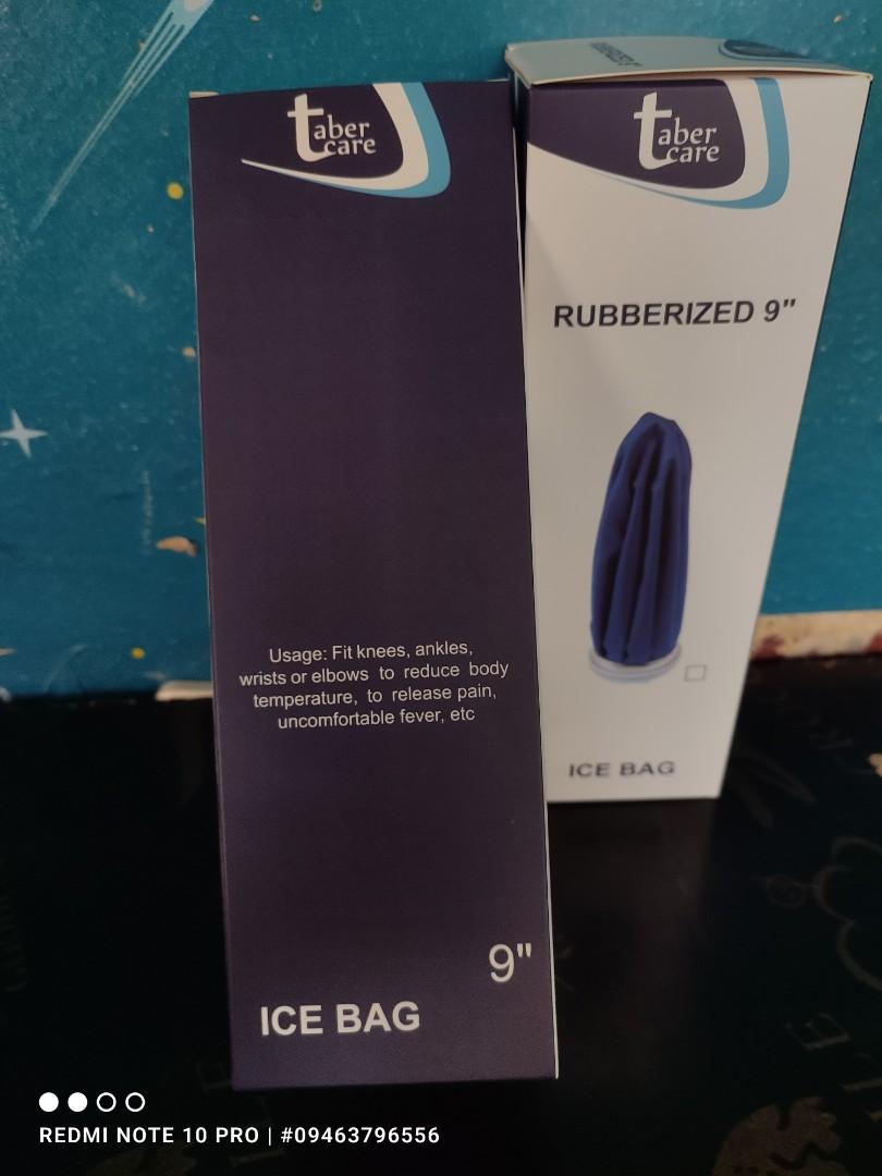 Rubberized Ice Bag 9" (Taber Care), Health & Nutrition, Medical Supplies & Tools on Carousell