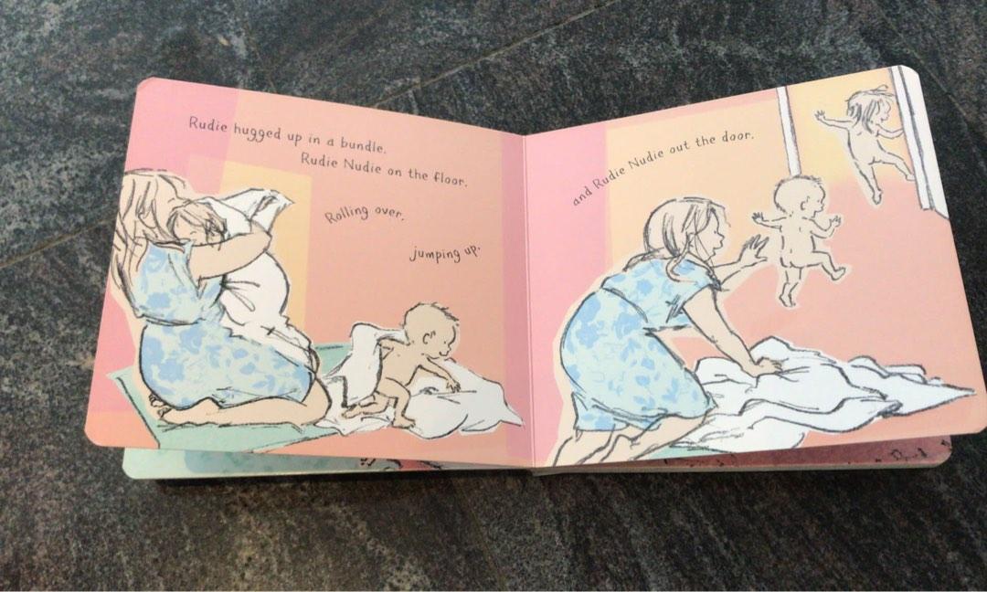 Rudie Nudie board book, 興趣及遊戲, 書本 & 文具, 小朋友書 on Carousell