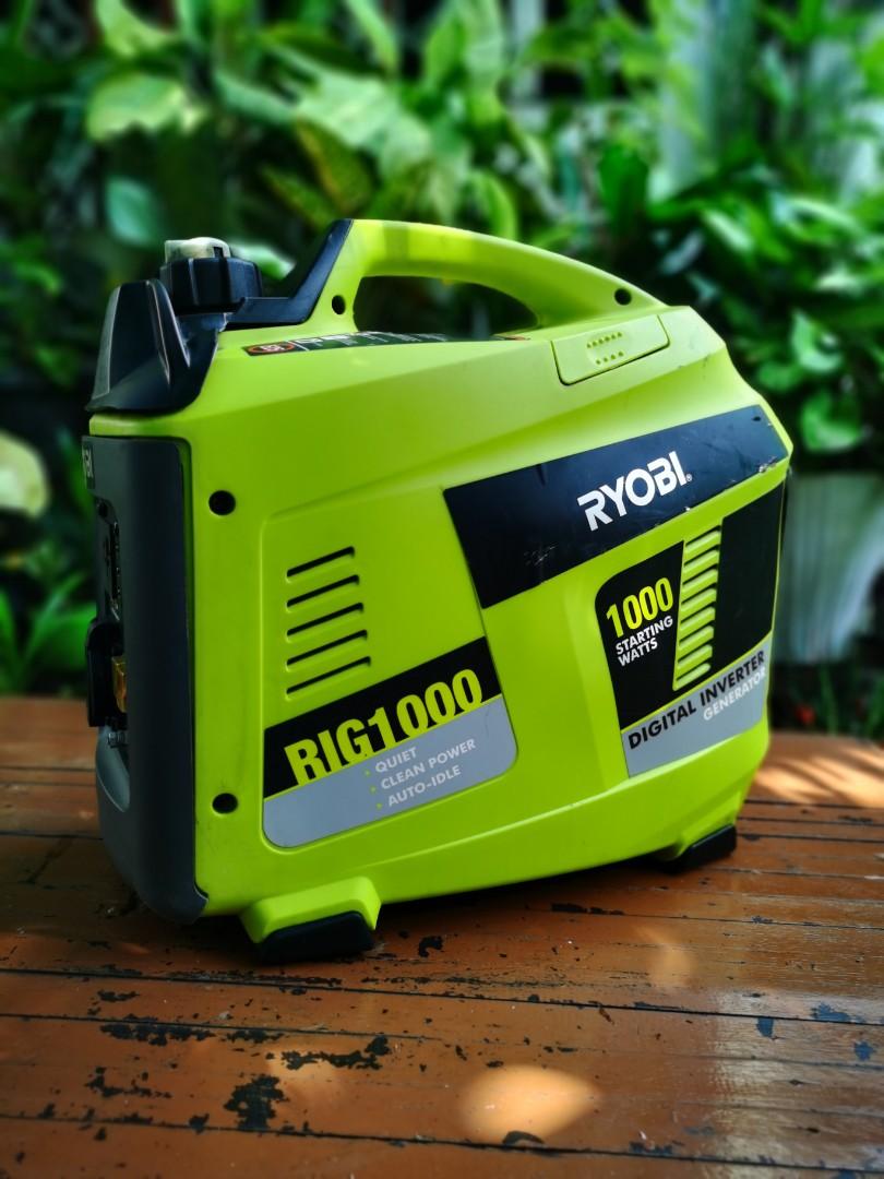 Ryobi 1000 watts inverter generator, Commercial & Industrial ...