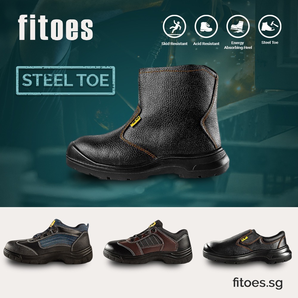 Safety Shoes Safety Boots D&D Nitti, Men's Fashion, Footwear, Boots on ...