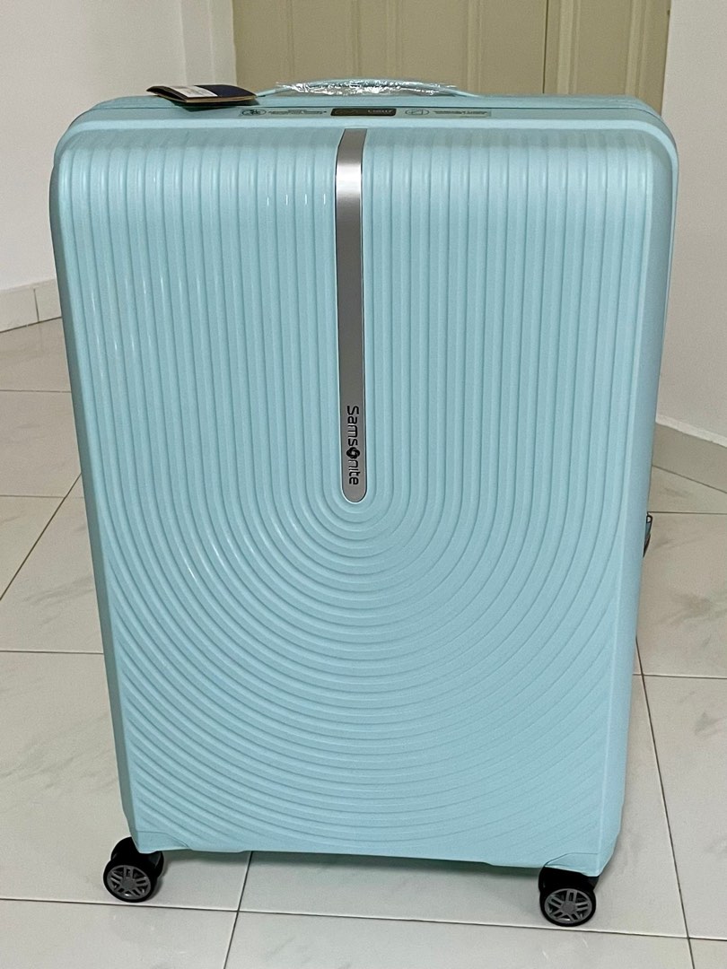 Samsonite Hi-Fi 28" Sky Blue Luggage, Hobbies & Toys, Travel, Luggage ...