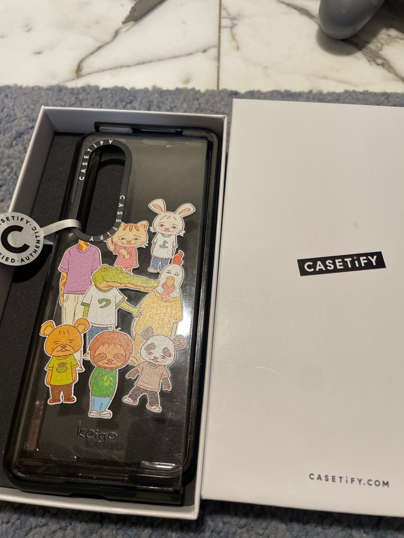Samsung fold3 casetify keigo, 手提電話, 電話＆平板電腦配件, 手機套及手機殻 on Carousell
