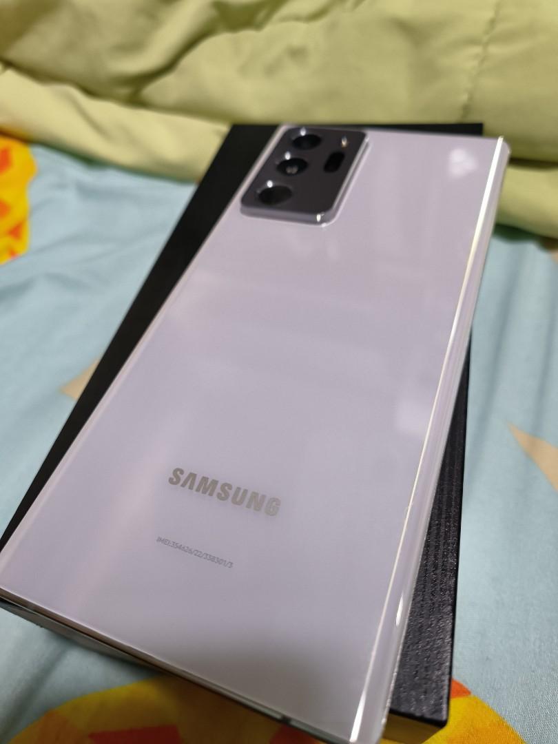 Samsung Note 20 Ultra white, Mobile Phones & Gadgets, Mobile Phones ...