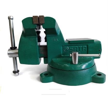 Sata by Nicholson Heavy Duty Steel Swivel Bench Vise Available in 4, 5 ...