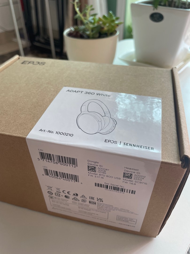 Sennheiser Adapt 360 White, Audio, Headphones & Headsets on Carousell