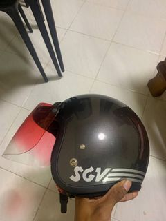 Sgv helmet, Motorcycles, Motorcycle Apparel on Carousell