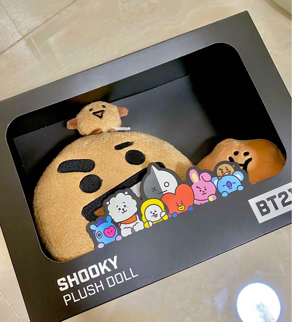 Shooky plush doll BT21, Hobbies & Toys, Toys & Games on Carousell