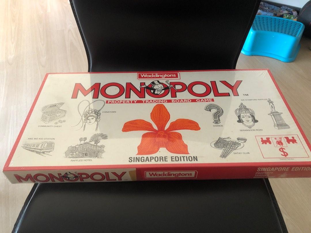 Singapore Edition Vintage Monopoly, Hobbies & Toys, Toys & Games on ...