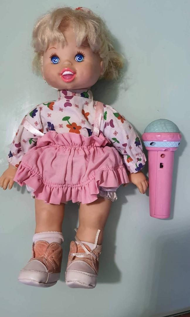Singing Baby Doll, Hobbies & Toys, Toys & Games on Carousell