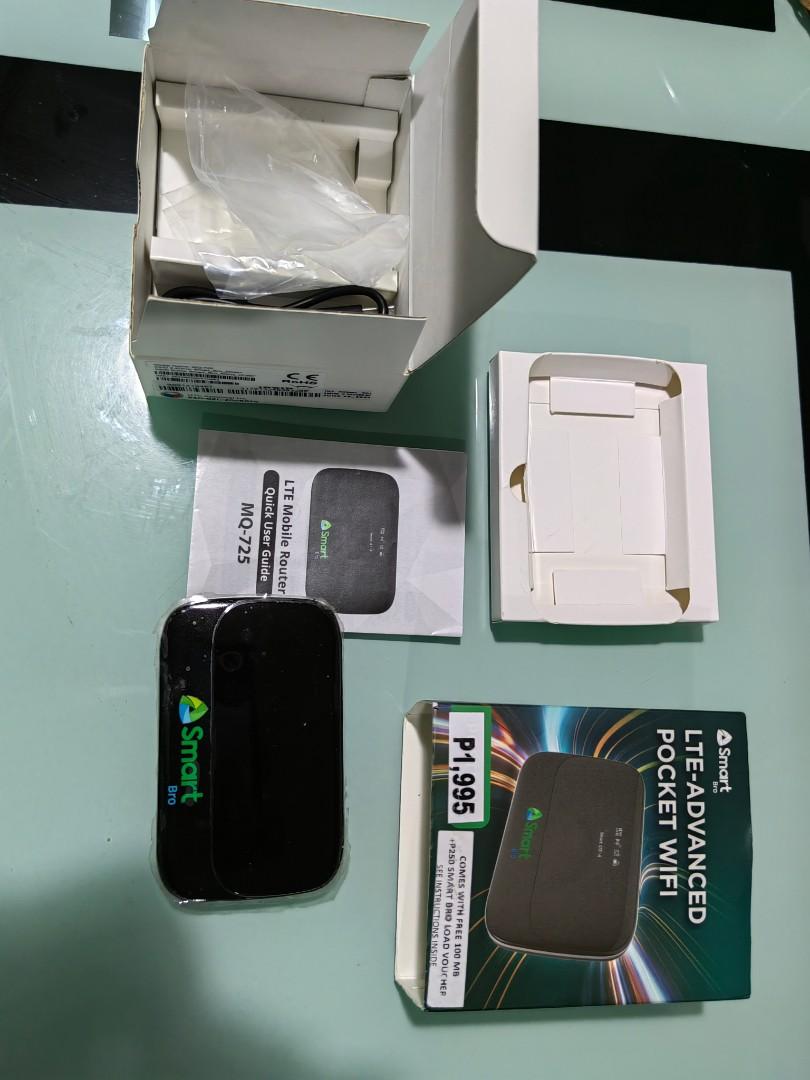 Smart LTE Advanced pocket wifi MQ-725, Mobile Phones & Gadgets, Mobile ...