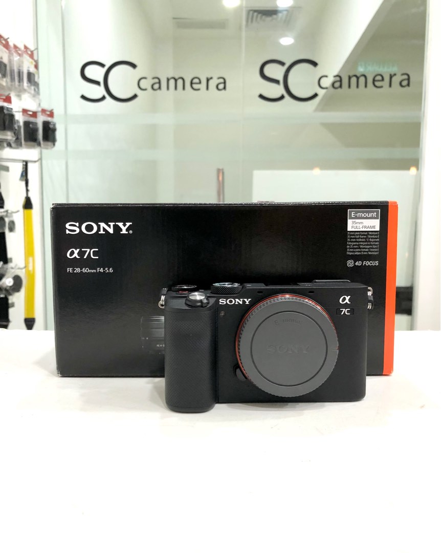 Sony A7C Body Sc 3k (99.9% new) - Unregistered warranty, Photography ...