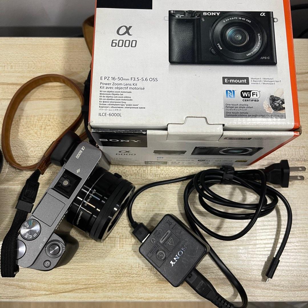 Sony mirrorless A6000 camera package with 2 lenses, Photography ...