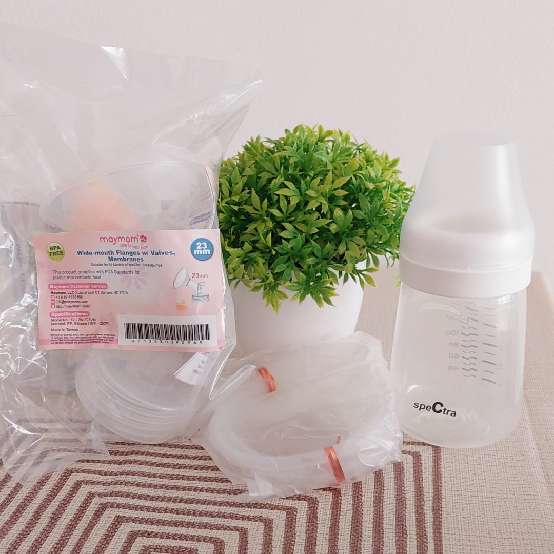 Spectra Flange Set / Maymom wideneck Breastshield Spectra Breast pump ...