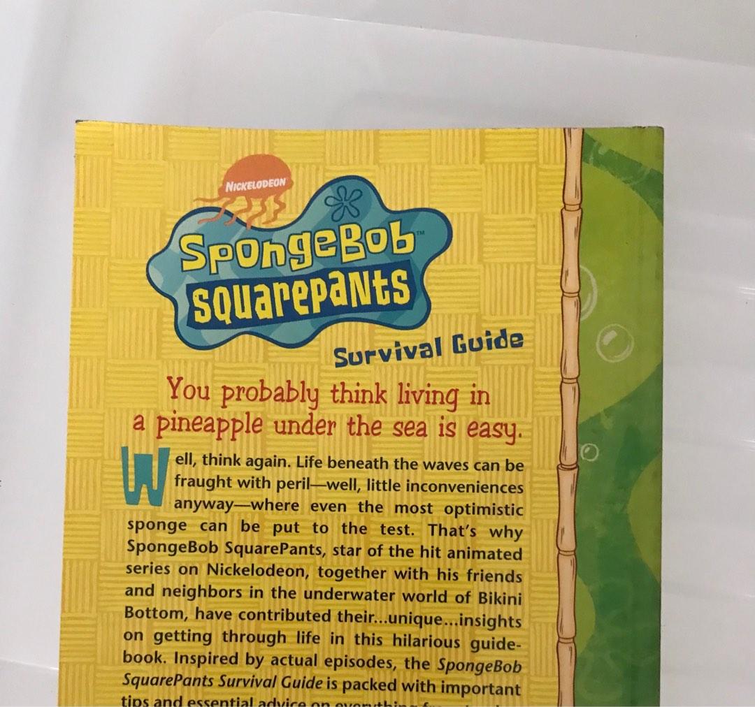 Spongebob Squarepants Survival Guide Book, Hobbies & Toys, Books ...
