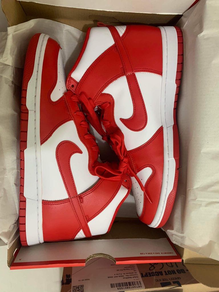 Trade or sell ,Championship red dunk high size 11, Men's Fashion ...