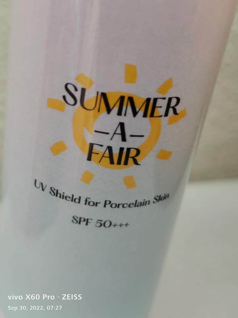 Sun Block Spray Summer A Fair UV Shield SPF 50+++ 150ml Bottle, Beauty ...