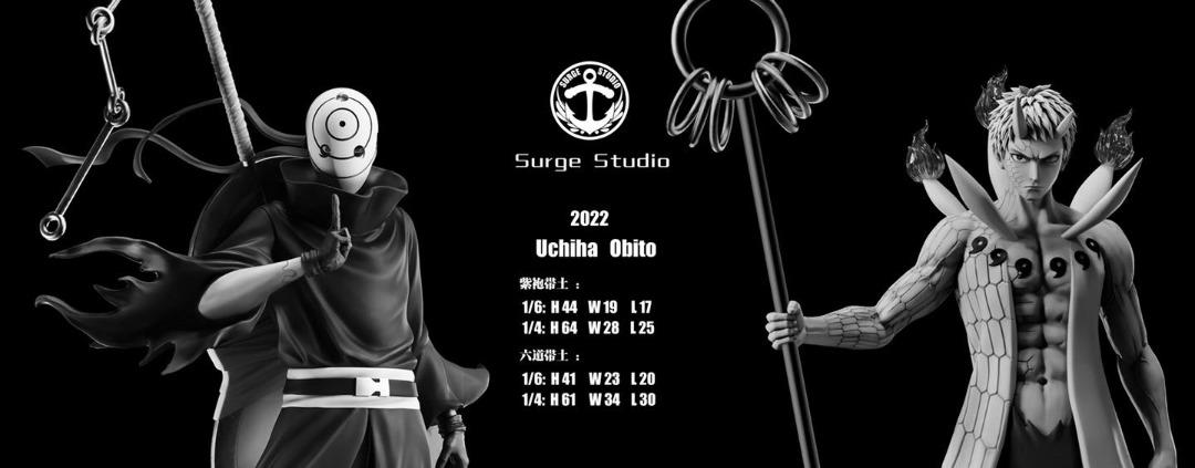 Surge Studio - Naruto Shippuden Series - Uchiha Obito, Hobbies & Toys ...