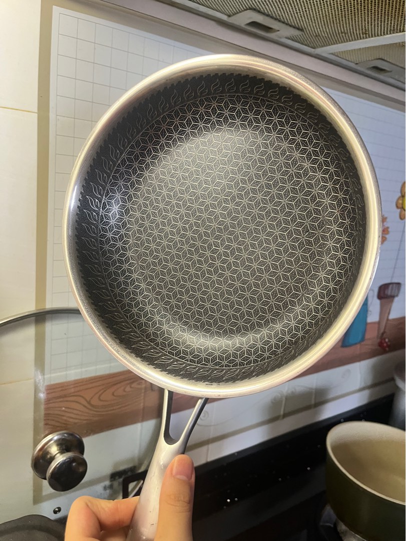 SUS316 Stainless Steel Frying Pan, Furniture & Home Living, Kitchenware ...