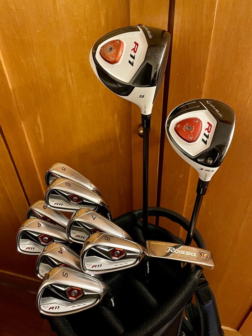 Taylormade R11 Full Complete Golf Set + Le Coq Golf Bag, Sports ...