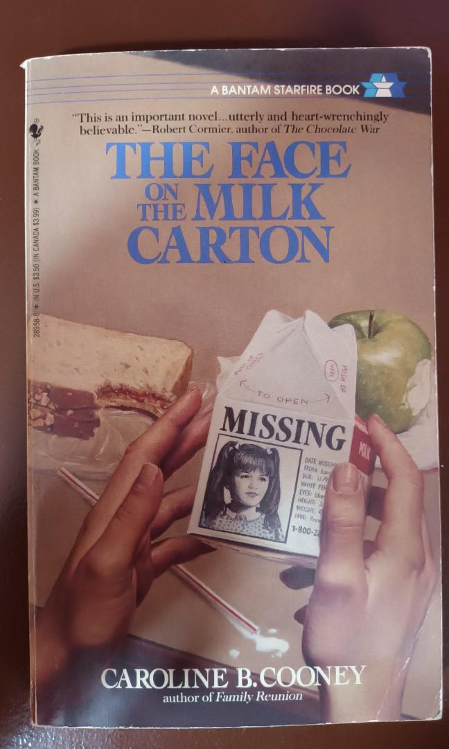 The Face On The Milk Carton by Caroline B. Cooney, Hobbies & Toys ...