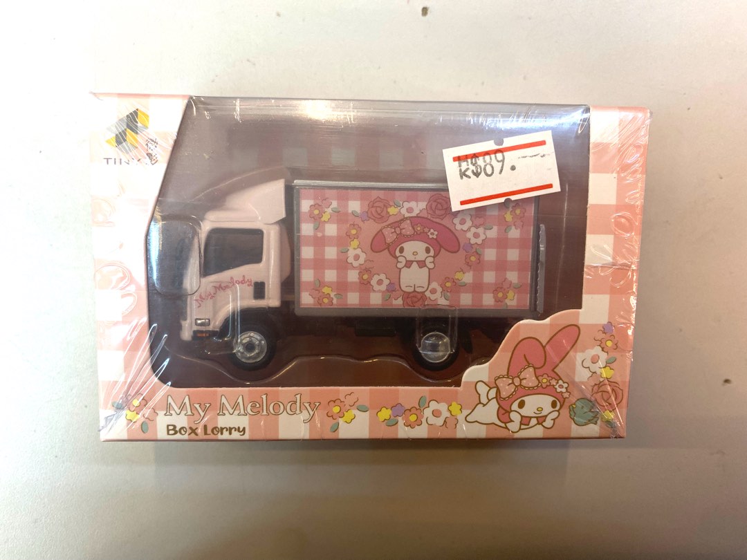 Tiny City Sanrio My Melody Box Lorry, 興趣及遊戲, 玩具 & 遊戲類 - Carousell