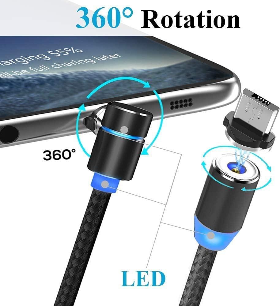 TOPK Magnetic Charging Cable (5 Pack), USB 2-in-1 MultIple Magnetic ...