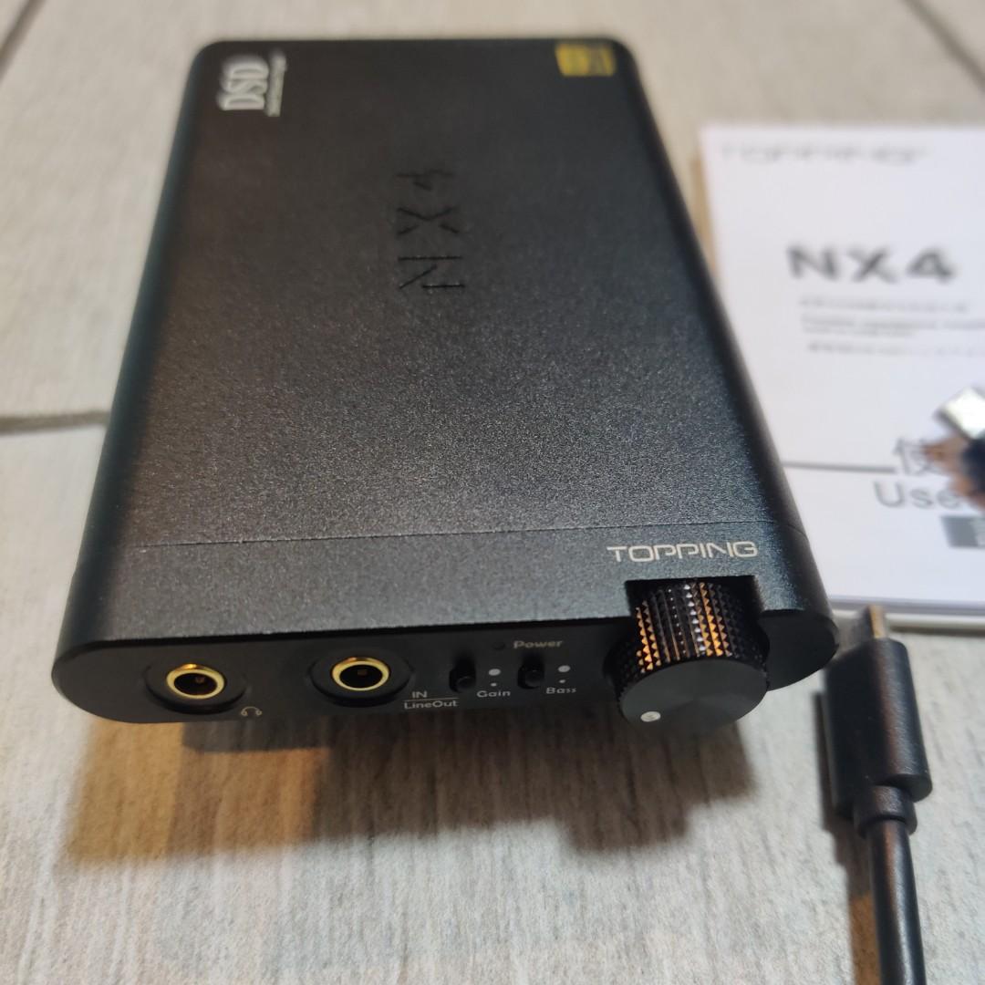 Topping NX4 DSD DAC Amp, Audio, Portable Audio Accessories on Carousell