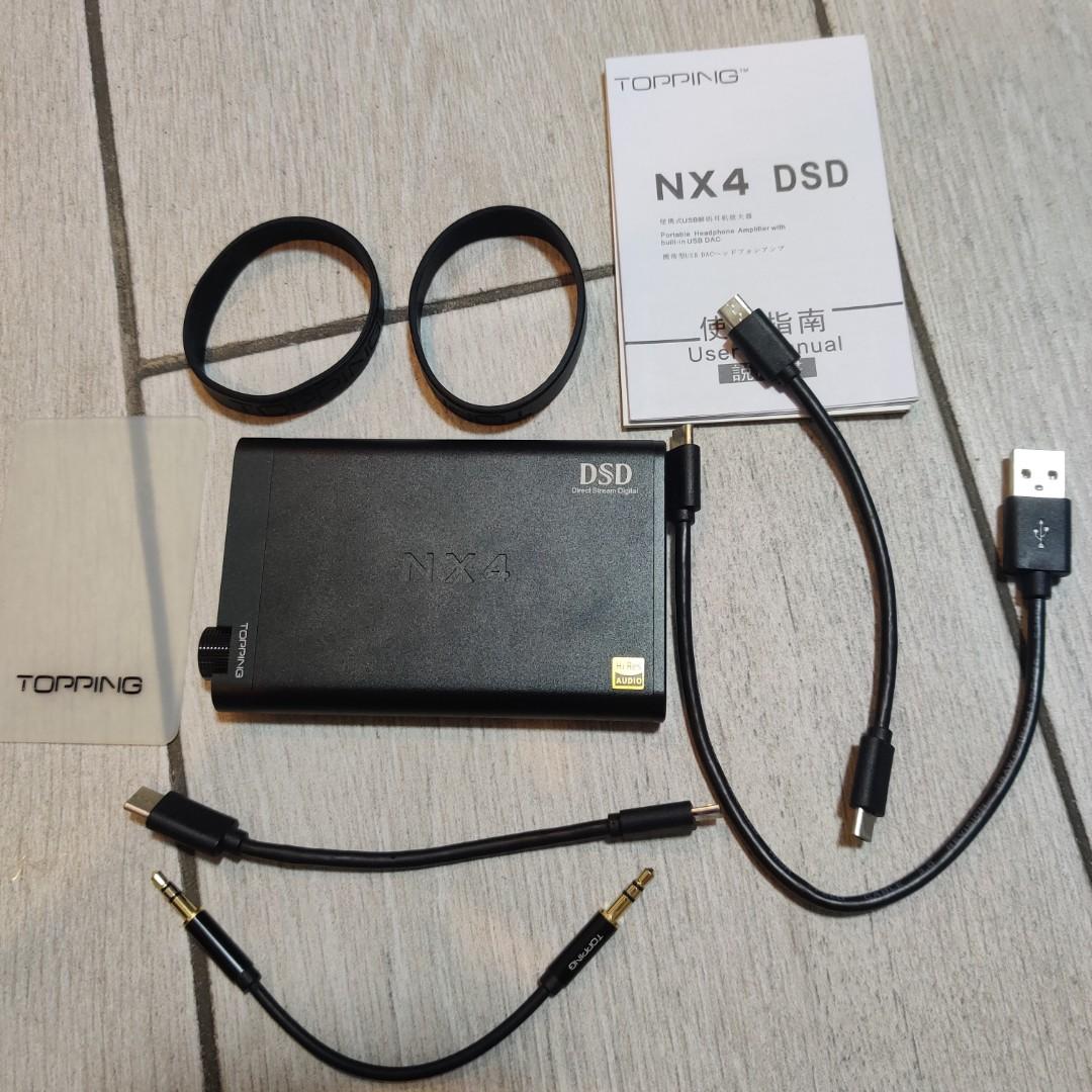 Topping NX4 DSD DAC Amp, Audio, Portable Audio Accessories on Carousell