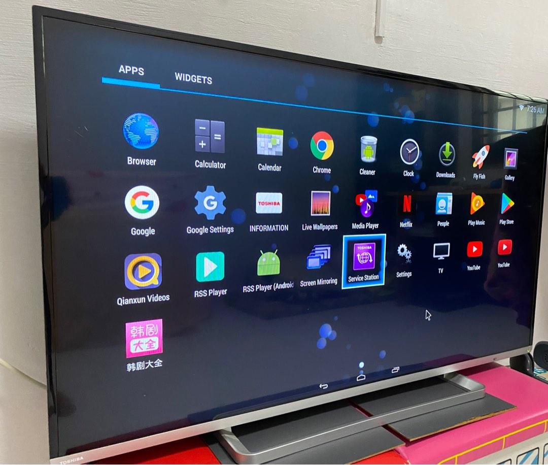 Toshiba Android TV 45”, TV & Home Appliances, TV & Entertainment, TV on ...