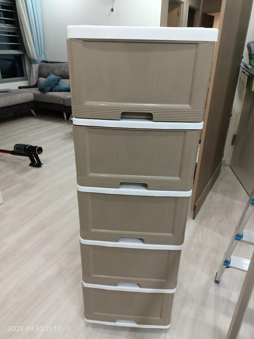 Toyogo 5 tier storage cabinet, Furniture & Home Living, Home ...