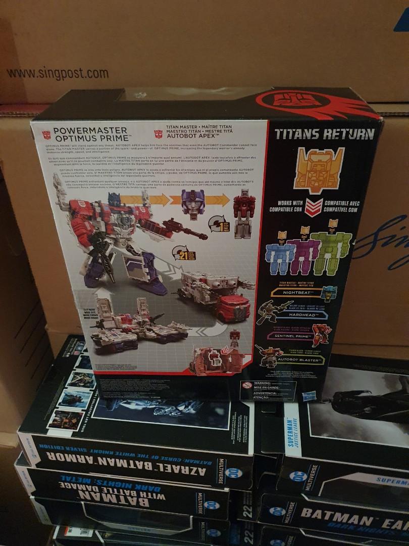 Transformers Titan Returns Powermaster Optimus Prime MISB BRAND NEW ...