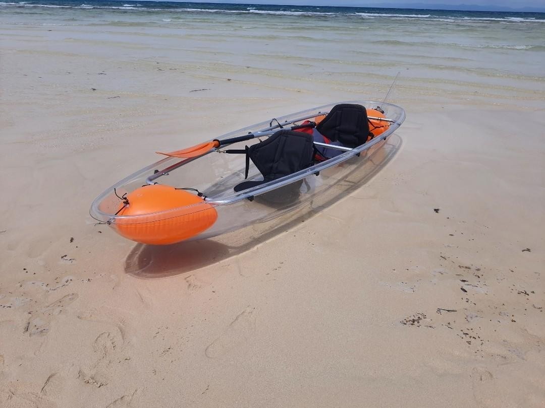 TRANSPARENT KAYAK, Sports Equipment, Sports & Games, Water Sports on ...