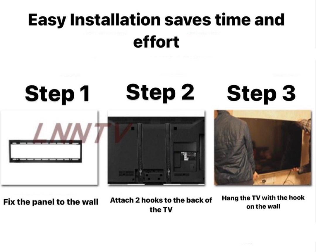 TV Wall Mount Bracket (INSTALLATION AVAIL) (S002), TV & Home Appliances ...