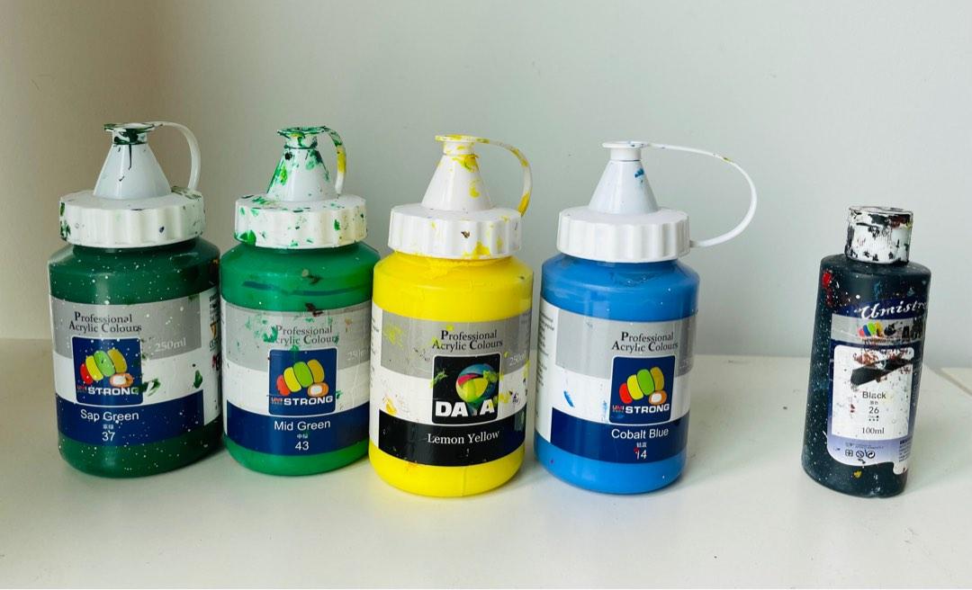 Acrylic Paints (Canvas Painting)- Umistrong brand, Hobbies & Toys ...