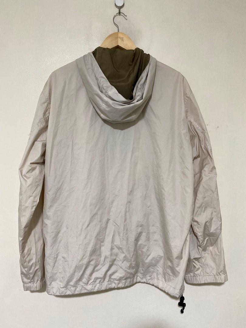 Uniqlo Cream Windbreaker, Men's Fashion, Activewear on Carousell