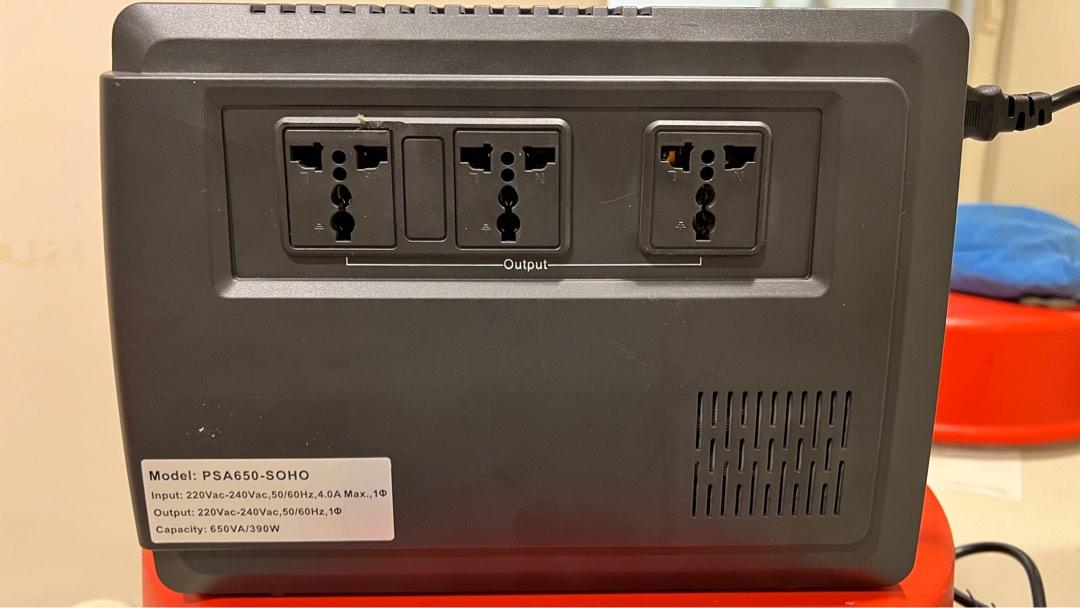 Vertiv Liebert ITON - PSA650-SOHO Uninterruptible Power Supply (UPS), Computers & Tech, Parts ...