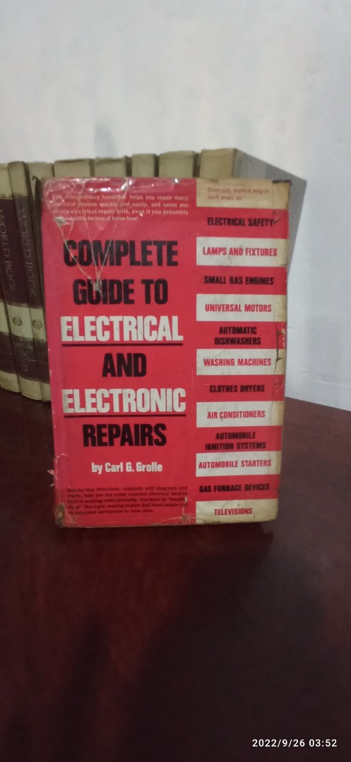 Vintage Books: Complete Guide to Electrical and Electronic Repairs ...