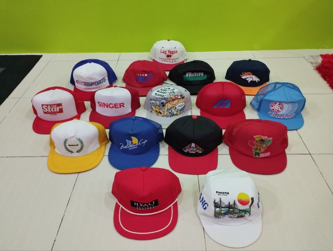 Vintage cap topi, Men's Fashion, Watches & Accessories, Cap & Hats on ...