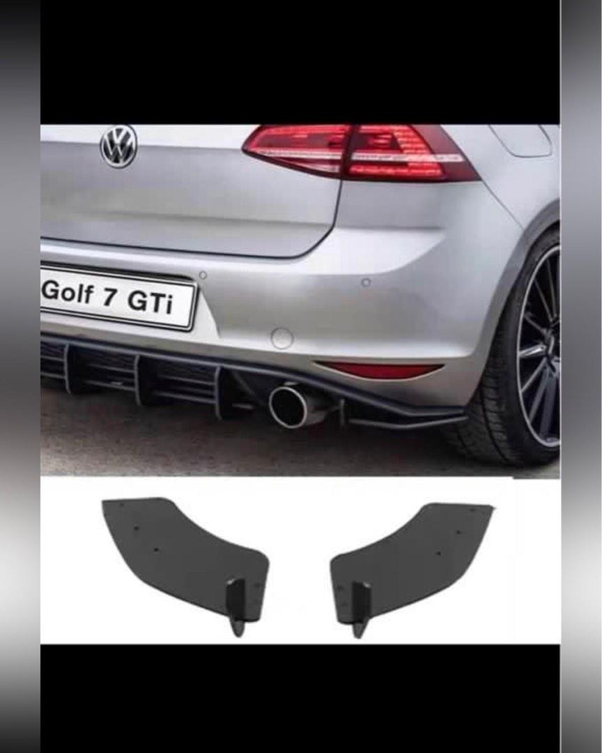 VW MK7/7.5 Golf/R-Line/GTI/R Maxton Design Rear Diffuser Fins/ Side ...