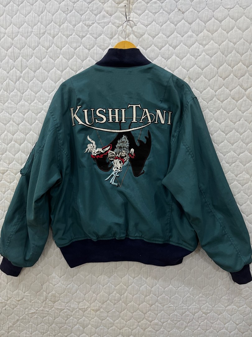 Ww. VTG KUSHITANI RACING RIVERSIBLE JACKET, Men's Fashion, Coats ...