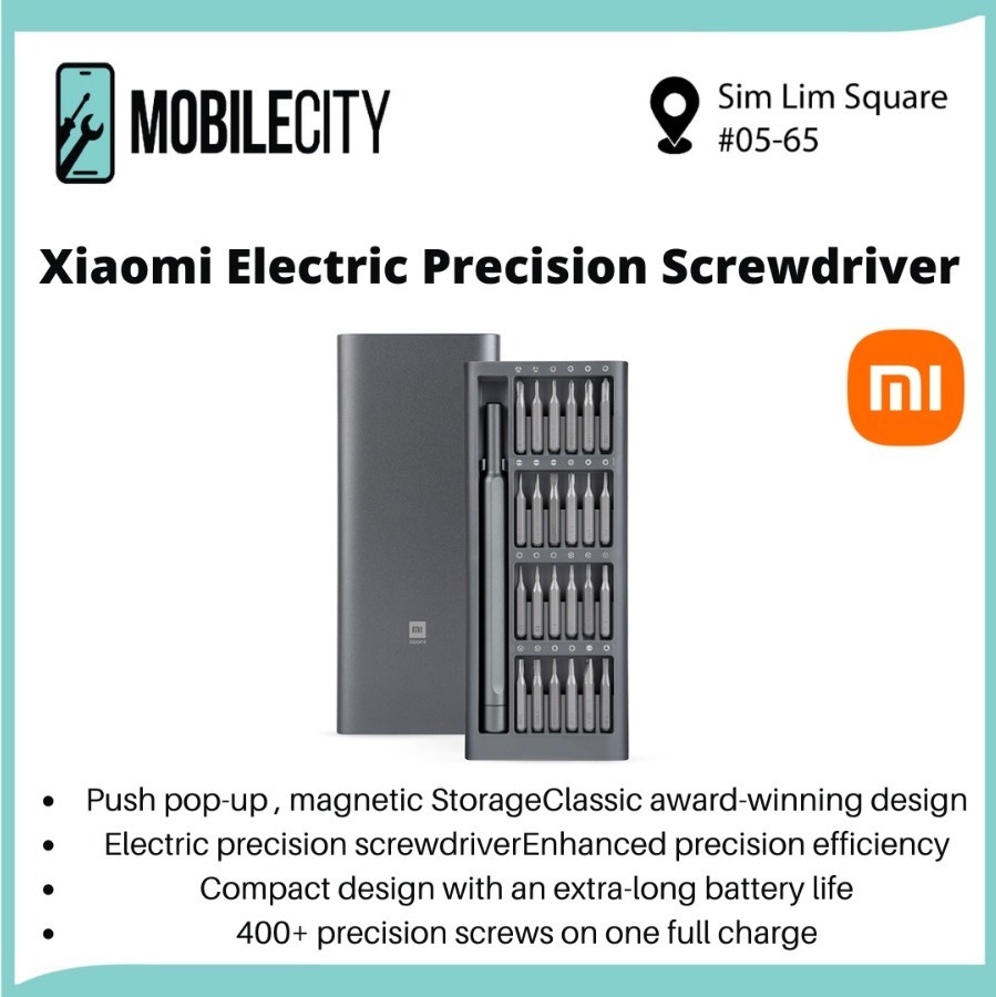 Xiaomi Mi Precision Screwdriver Set Kit 24 in 1, TV & Home Appliances ...