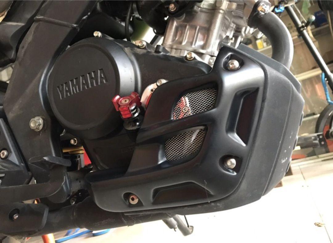 XSR 155 Engine Side Cover, Motorcycles, Motorcycle Accessories on Carousell