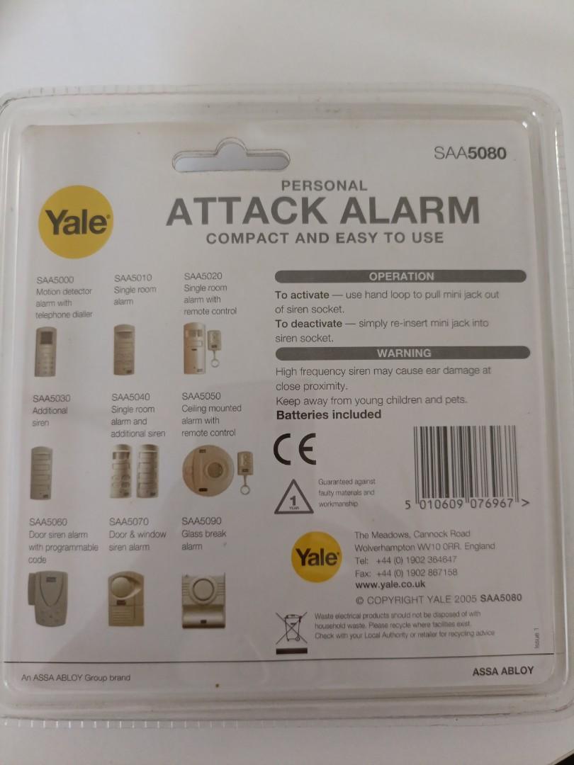 Yale Personal Attack Alarm, Mobile Phones & Gadgets, Other Gadgets on ...