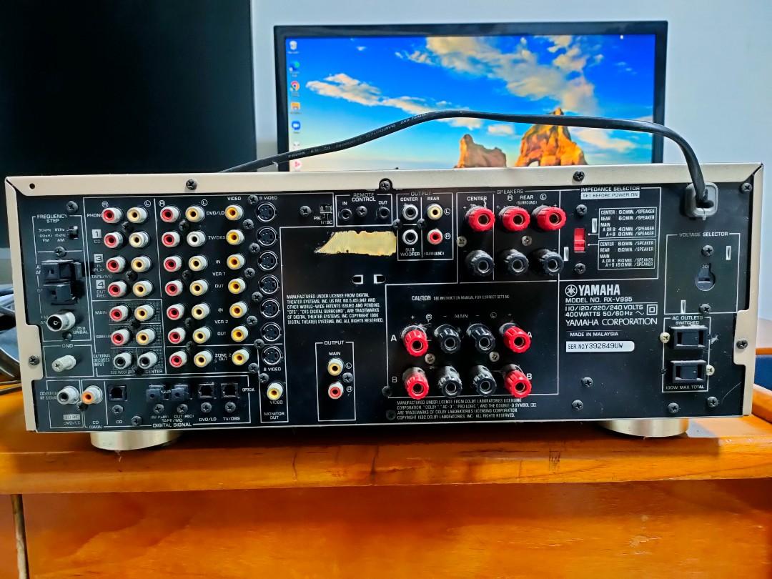 Yamaha AV Receiver RX-V995, Audio, Other Audio Equipment on Carousell