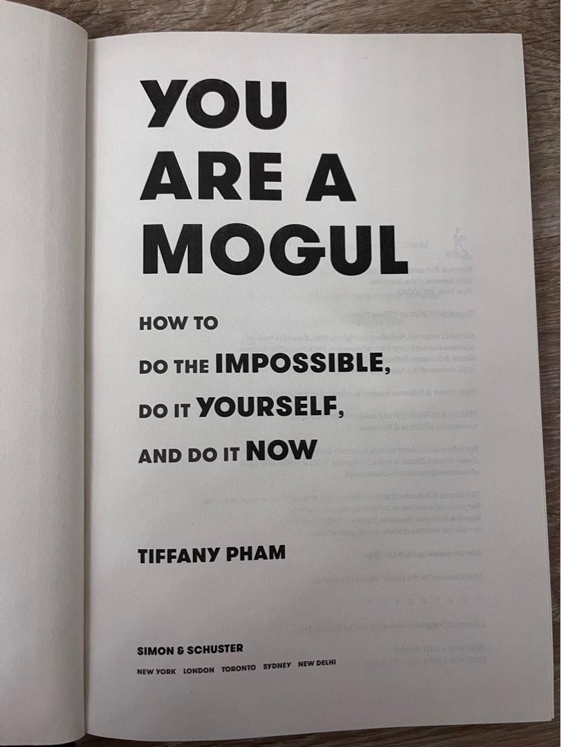 You Are a Mogul Book by Tiffany Pham, Hobbies & Toys, Books & Magazines ...