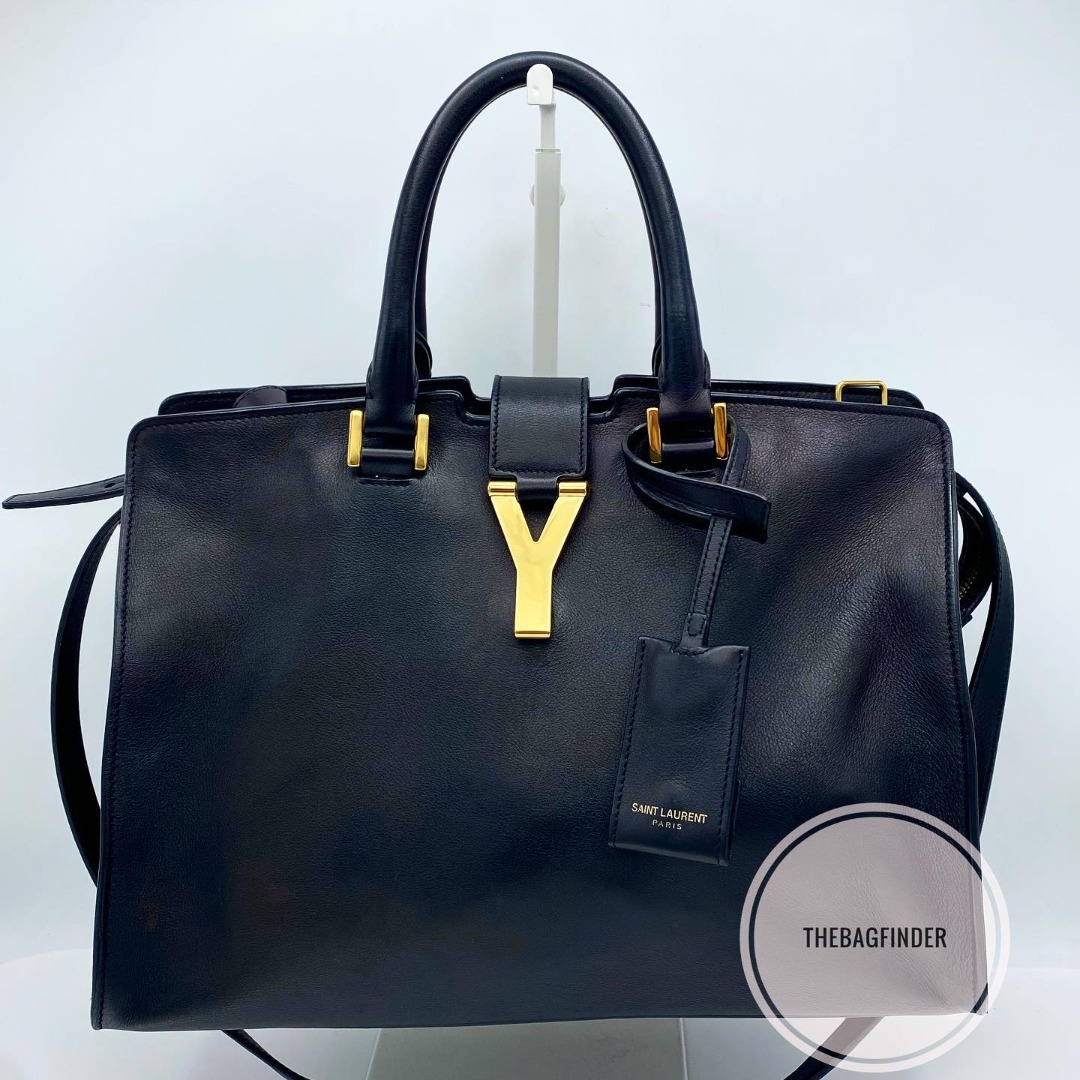 YSL Chyc Cabas Small Black, Luxury, Bags & Wallets on Carousell