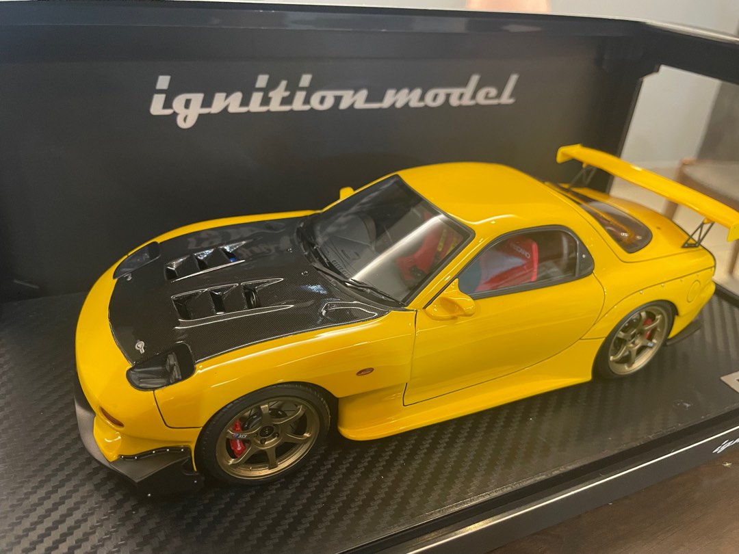 1/18 Ignition Model IG2228 Mazda RX7 (FD3S), Hobbies & Toys, Toys & Games on Carousell