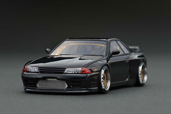 1/43 ignition model PANDEM GT-R(BNR32) Black 日版全新, 興趣及遊戲, 玩具 & 遊戲類 - Carousell